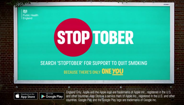 Stoptober Campaign from PHE is back | Ethical Marketing News