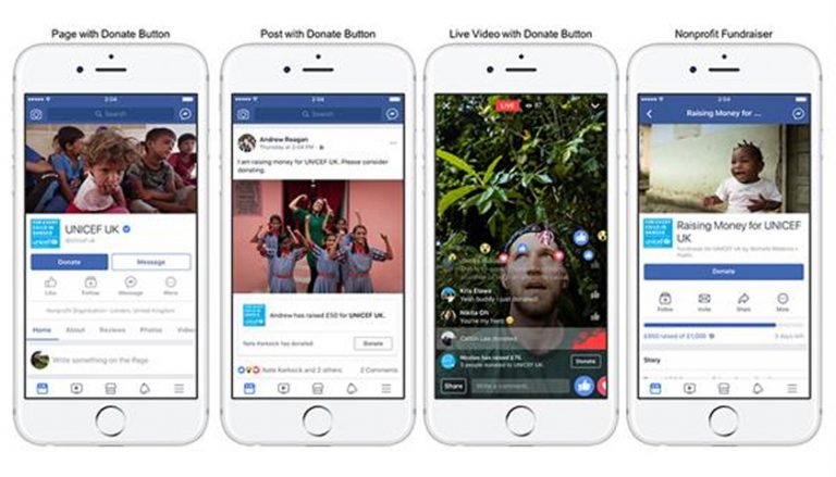 Facebook adds charity donate button in Europe | Ethical Marketing News