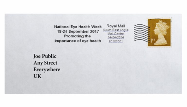 Royal Mail & Eye Health UK join forces to promote good eye health ...