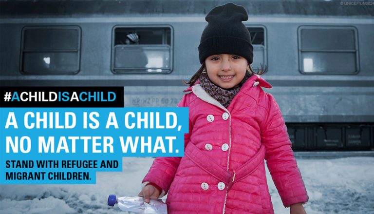 Unicef launches Rankin video about the labels put on migrant children ...