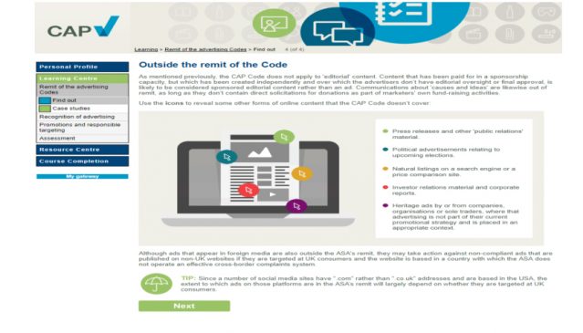 CAP Launch New online training on the social media advertising rules ...