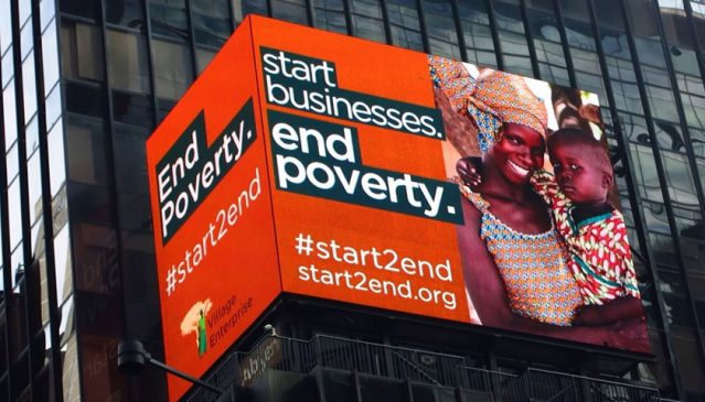 Village Enterprise Promotes Campaign to End Poverty in Times Square ...