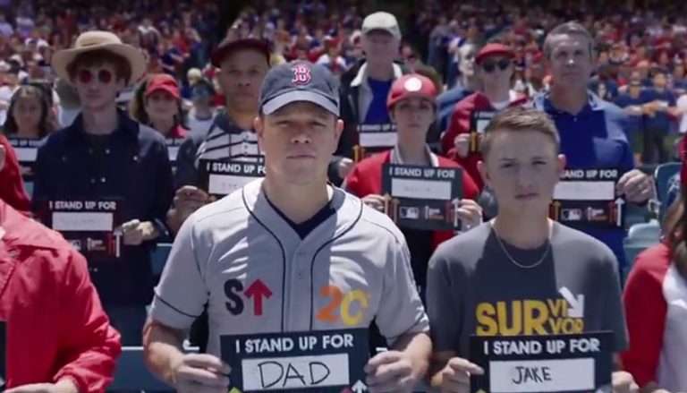 SU2C and MLB Launch New PSA - "FOR ALL THE MOMENTS WE STAND UP ...