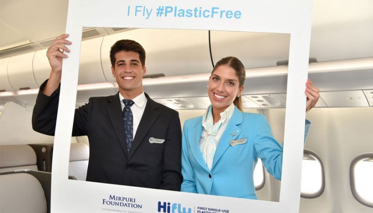 All Hi Fly flights single-use plastic free become reality | Ethical ...