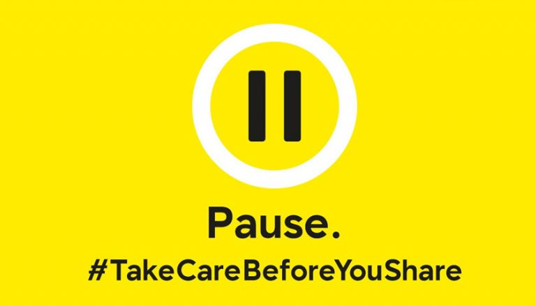 UN launches 'Pause. Take care before you share' Campaign | Ethical ...
