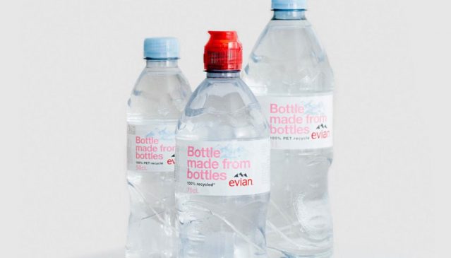 Evian Launches New Range Made From Recycled Bottles | Ethical Marketing ...