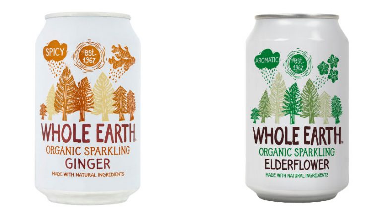 NEW Whole Earth multi-pack of Organic Sparkling Drinks