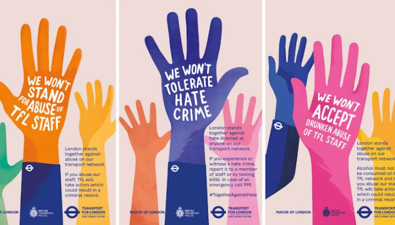 TfL takes a stand against hate crime and abuse