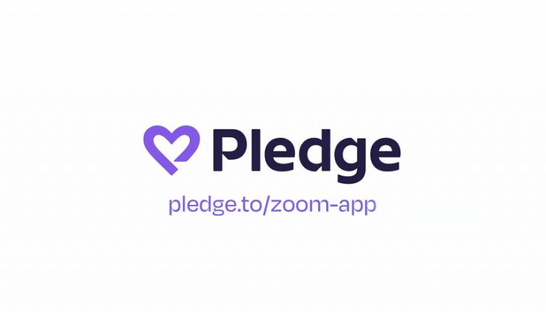 Pledge Launches Donations App Integrated with Zoom to Add a Donate ...