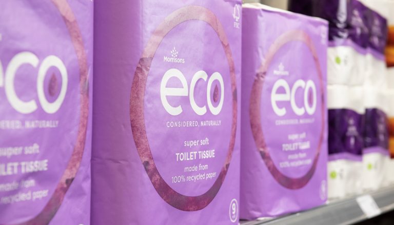 Morrisons introduces plastic free toilet rolls and kitchen rolls in ...