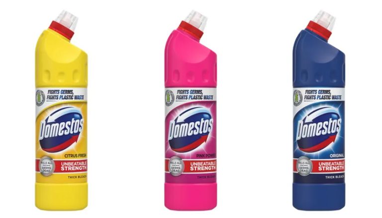 Domestos first with new bottles made with recycled plastic | Ethical ...