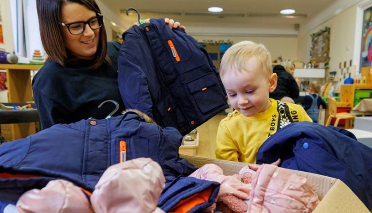 Tesco donating thousands of new warm coats for children to charities ...