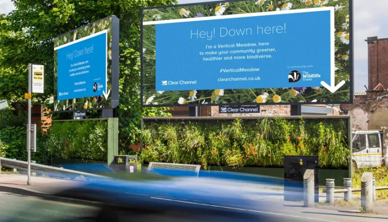 Clear Channel UK unveils Vertical Meadows: transforming urban spaces ...